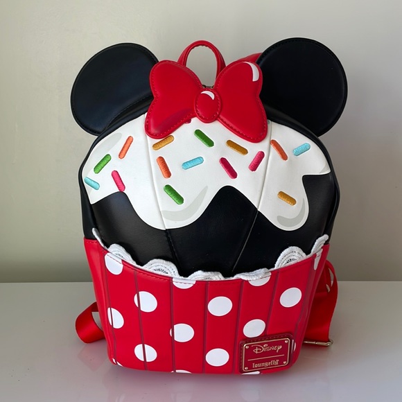 Loungefly | Bags | Disney Minnie Cupcake Loungefly Mini Backpack | Poshmark